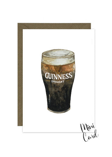 Guinness Mini Card – Duck Blue